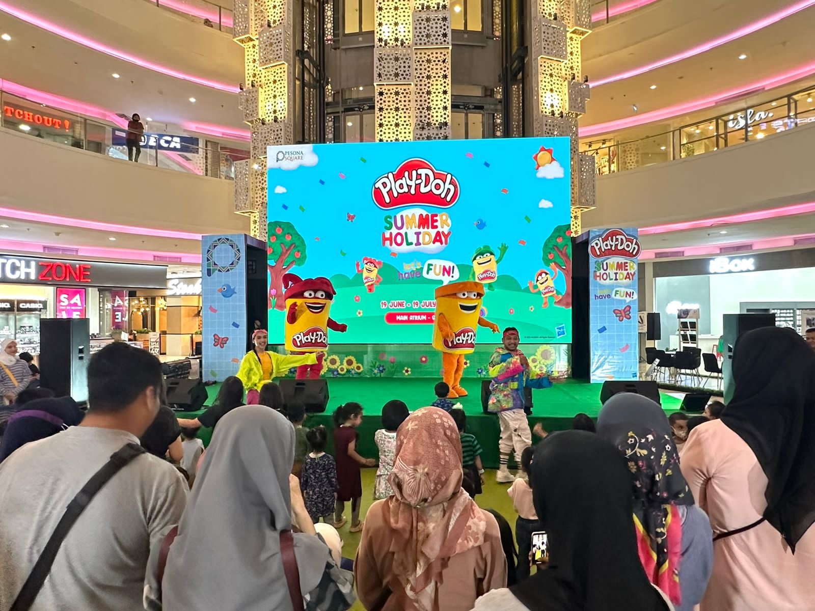 Pesona Square Gelar PLAY-DOH Summer Holiday, Doh Doh Hadir