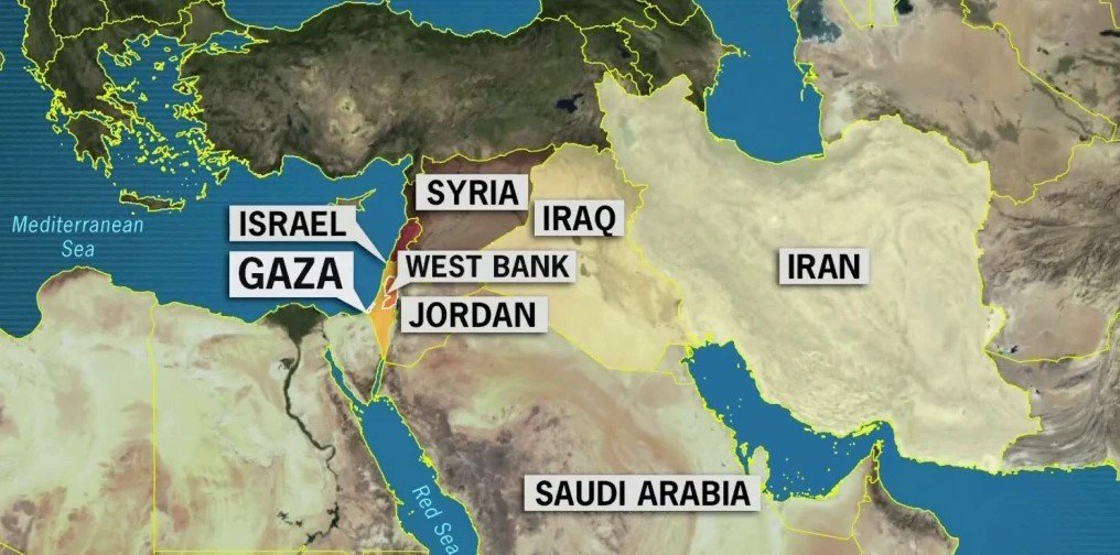 Ternyata Ini Jarak Rudal Iran Sampai Israel, Lewat Yordania